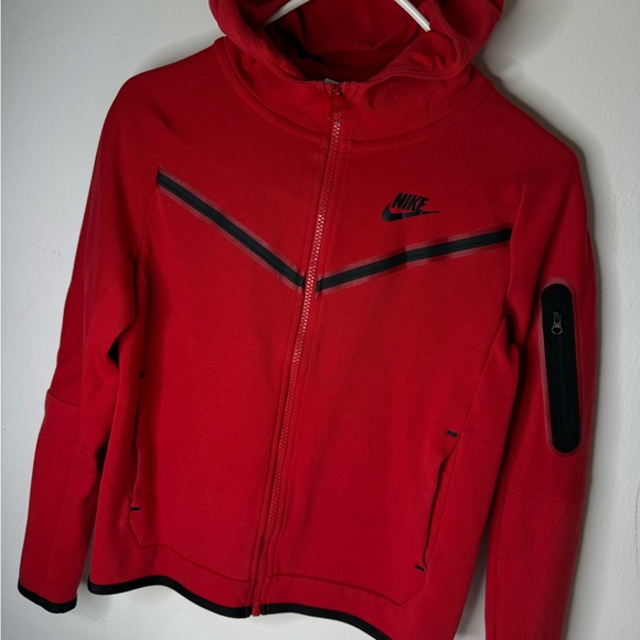 Nike | Shirts & Tops | Medium X Red X Nike Tech Sweater X Great ...